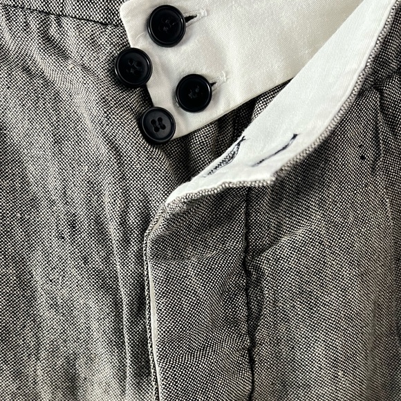 Molloni | Pants & Jumpsuits | Molloni Designer Heavy Linen Dress Pants ...